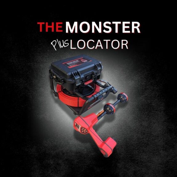 The Monster Plus Drain Camera + RIDGID Locator | Razorback